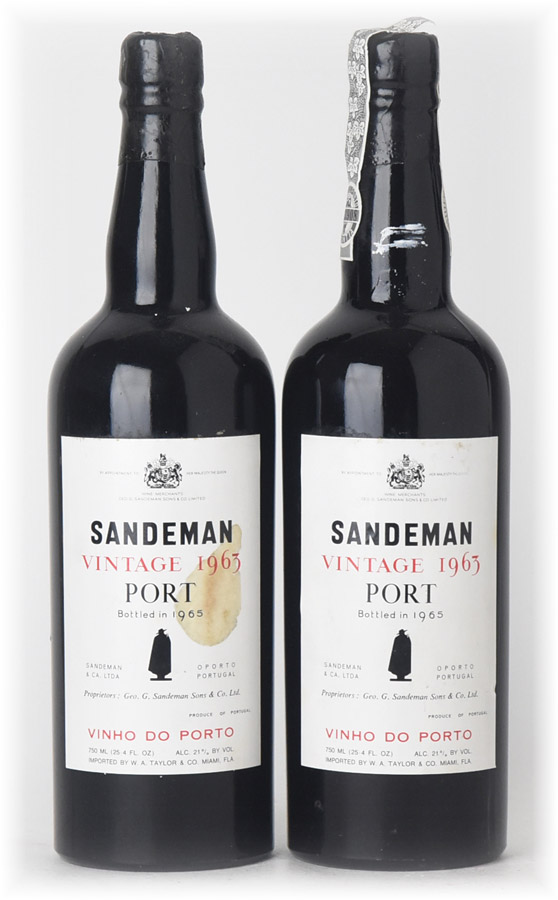 1963 Sandeman Vintage Port - K&L Wine Merchants