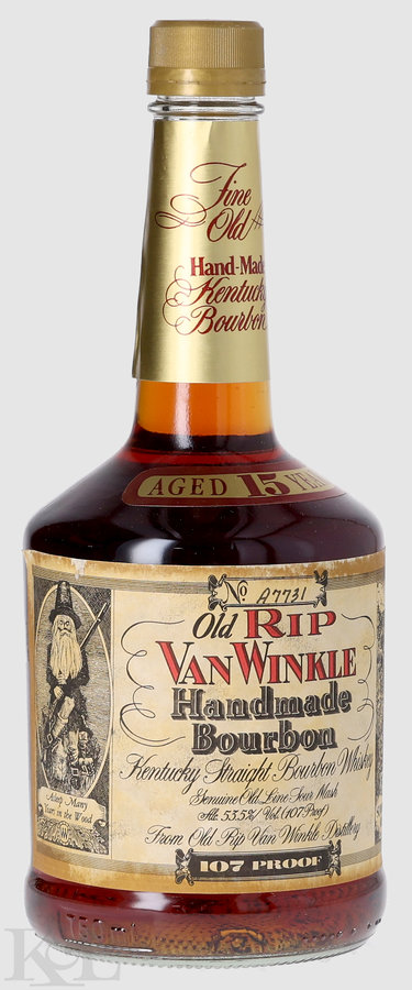 2002 Old Rip Van Winkle 15 Year Old Kentucky Straight Bourbon Whiskey ...