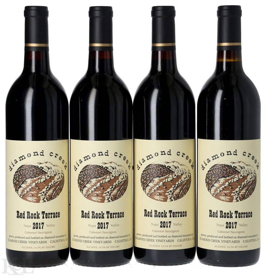 2017 Diamond Creek "Red Rock Terrace" Napa Valley Cabernet Sauvignon ...