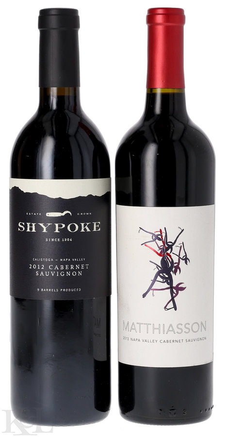 2012 & 2013 Napa Valley Cabernet Sauvignon Tasting Lot - K&L Wine Merchants