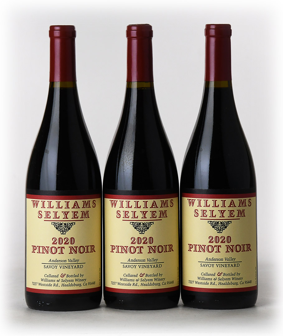 2020 Williams Selyem "Savoy Vineyard" Anderson Valley Pinot Noir - K&L ...