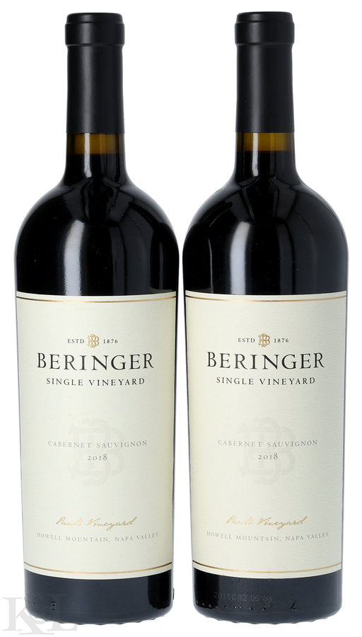 2018 Beringer "Pauli Vineyard" Howell Mountain Cabernet Sauvignon - K&L ...