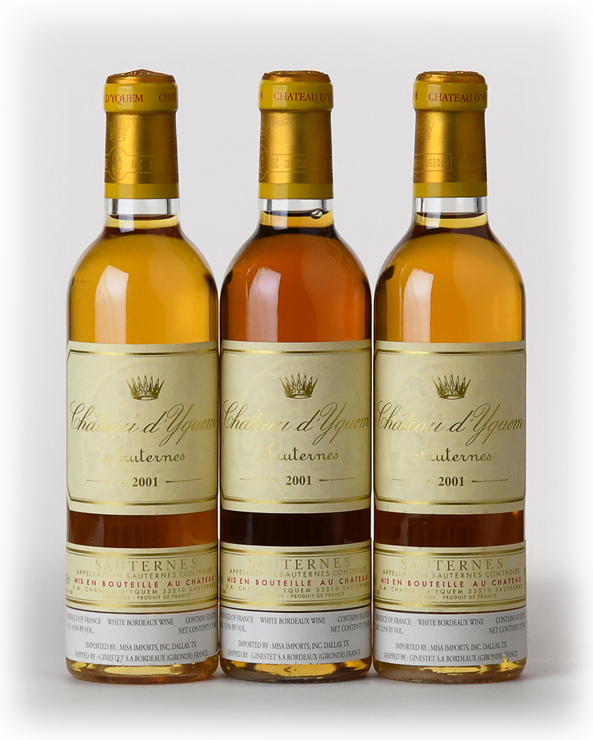 2001 d'Yquem, Sauternes (375ml) - K&L Wine Merchants